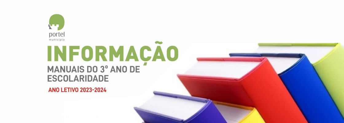 Informação: Manuais do 3º Ano de Escolaridade - Ano Letivo 2023-2024 ...
